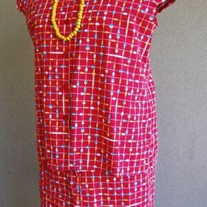 Nautical Pattern Top and Skirt Two Piece - Etsy