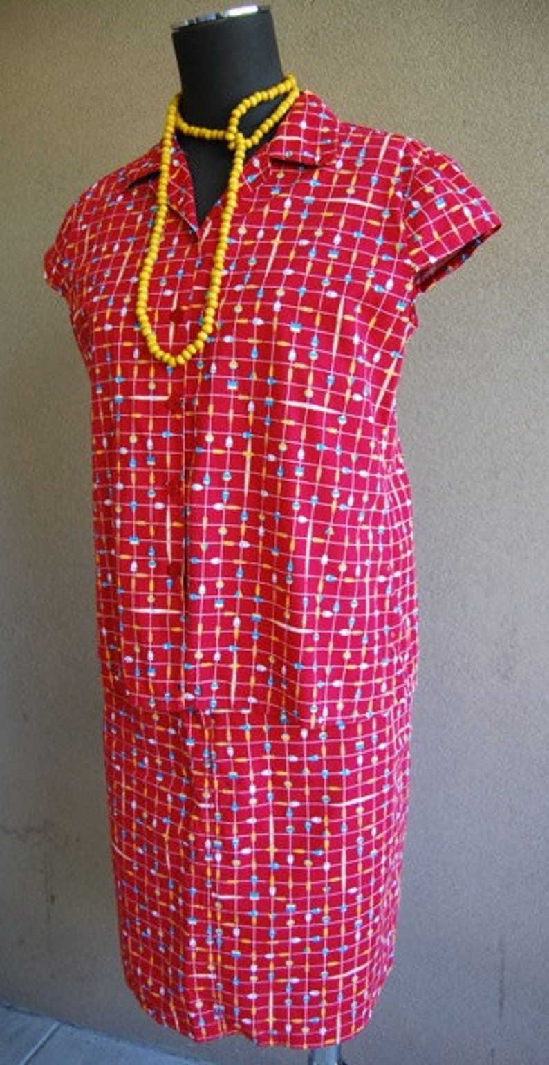 Nautical Pattern Top and Skirt Two Piece - Etsy