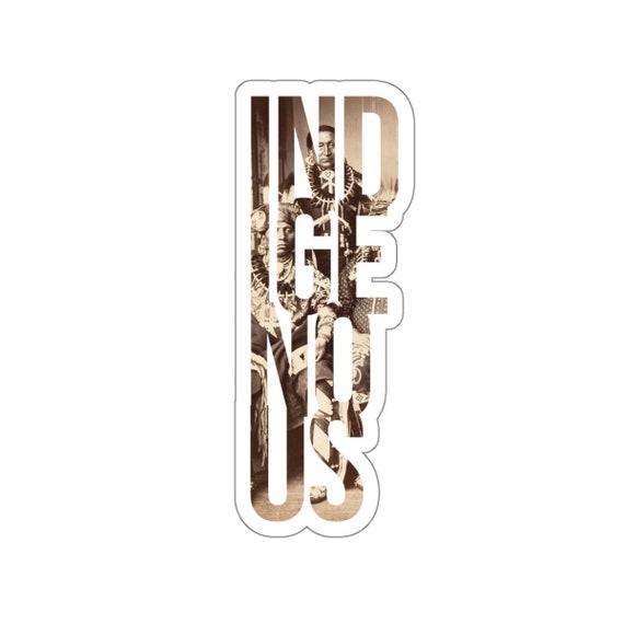 Indigenous People Vinyl Sticker Native American Tribe Pride | Etsy