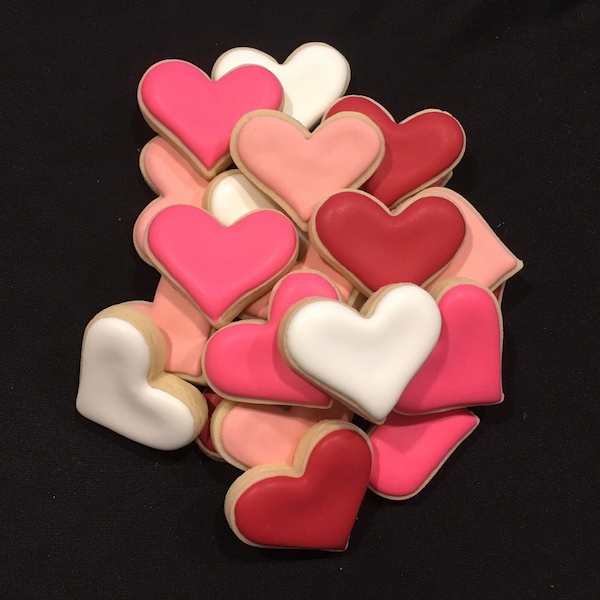 Heart Shaped Cookies - Etsy