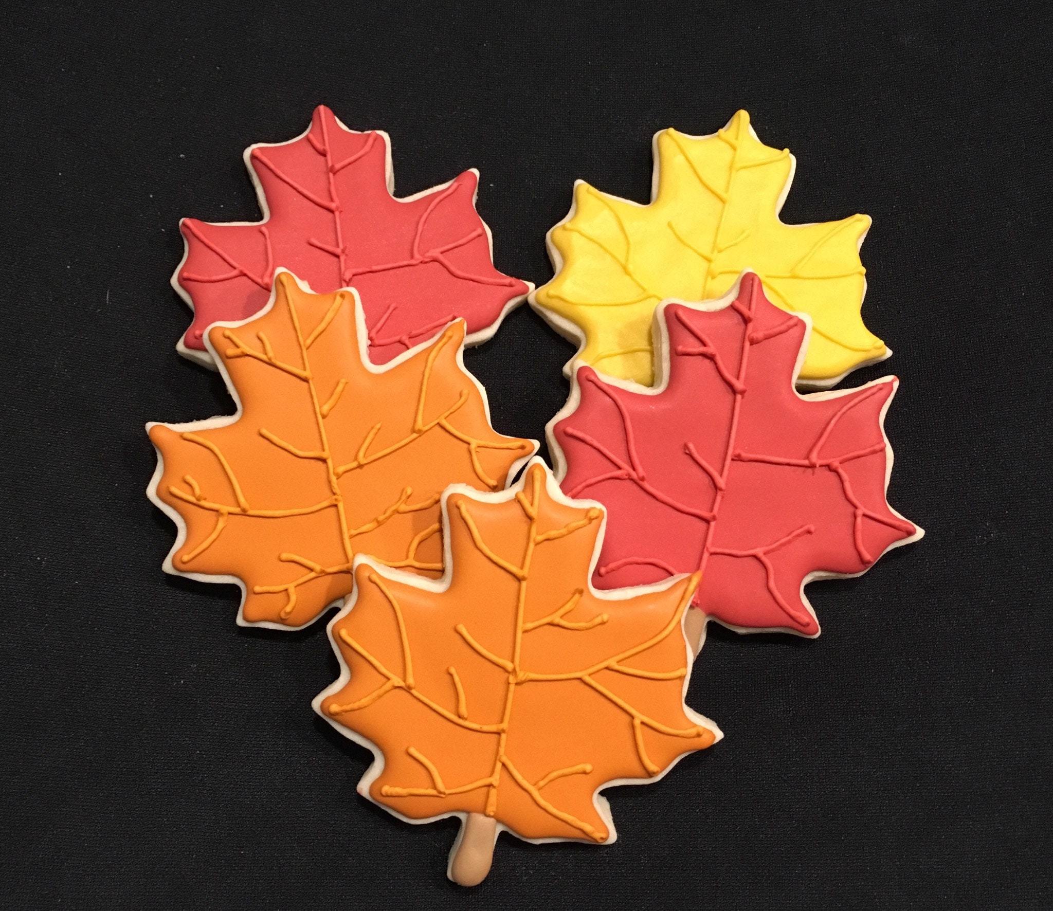 Fall Leaf Cookies