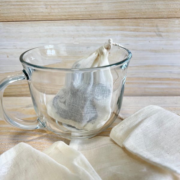 Reusable Tea Bags - Etsy