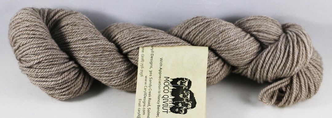45/45/10 Qiviut-merino-silk Sport Weight, 146yds/oz, 1 Ounce Skein - Etsy