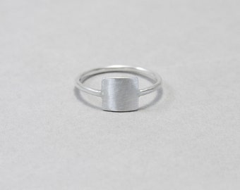 Simple Silver Ring - Etsy