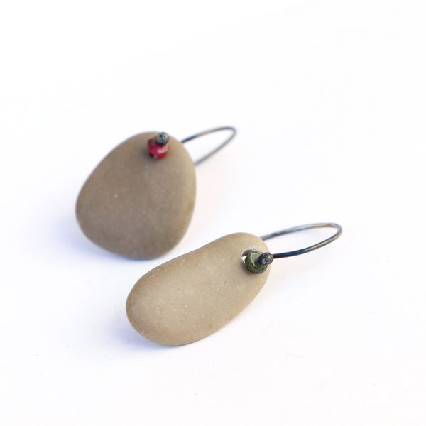Pebble Earrings - Etsy