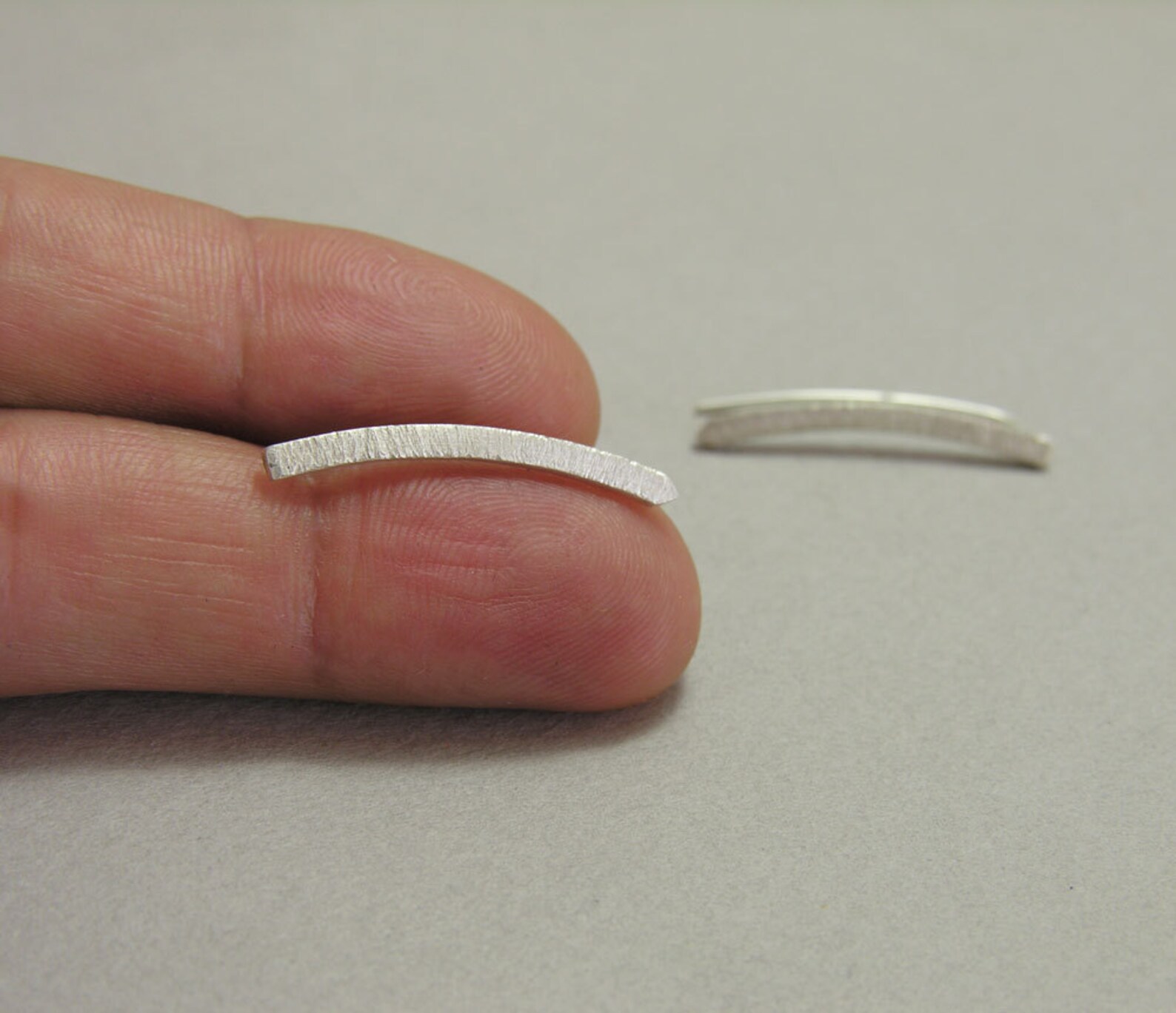 Ear Climber Sterling Silver Ear Pins Bar Ear Crawlers Ear - Etsy