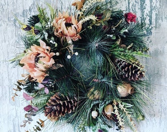 Christmas wreath | Etsy