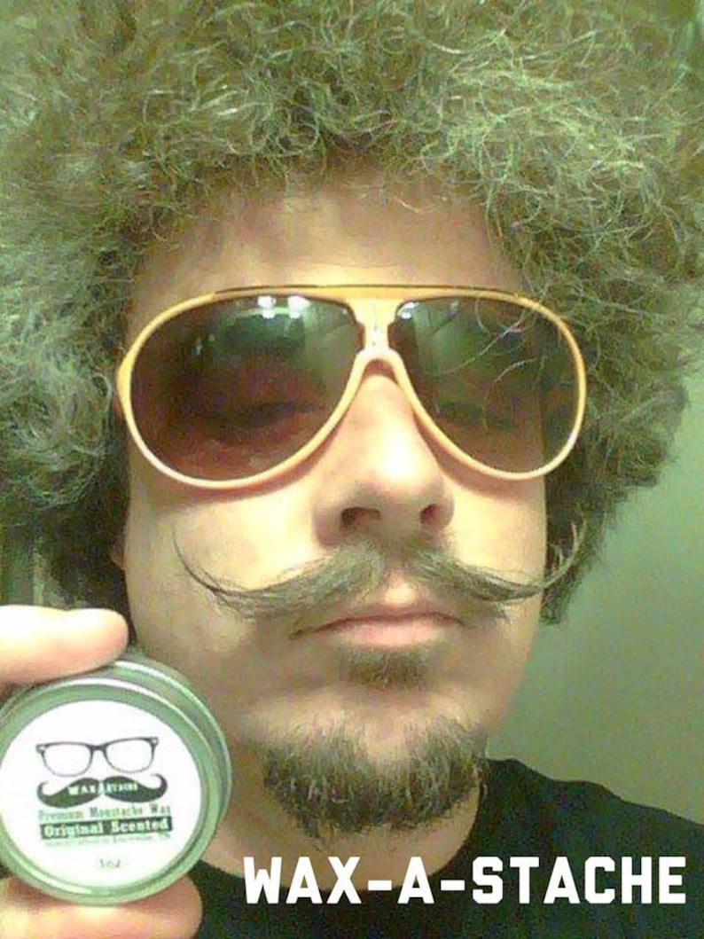 Wax-a-stache Extra Firm Original Scented Moustache Wax 3 Travel Tubes ...