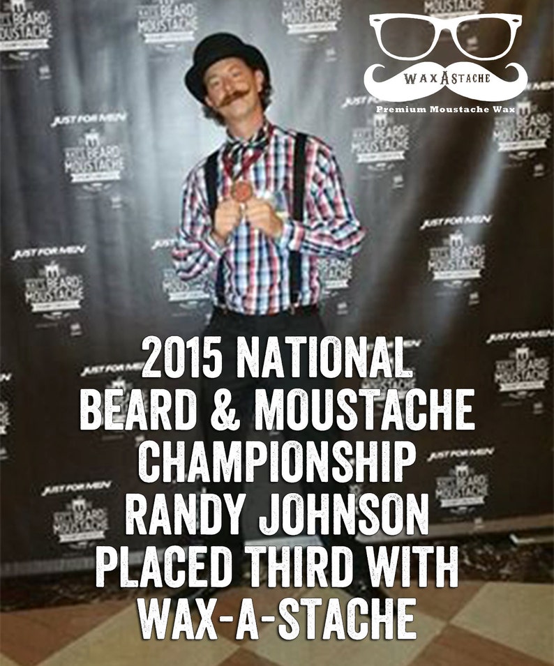 Wax-a-stache Extra Firm Original Scented Moustache Wax 3 Travel Tubes ...