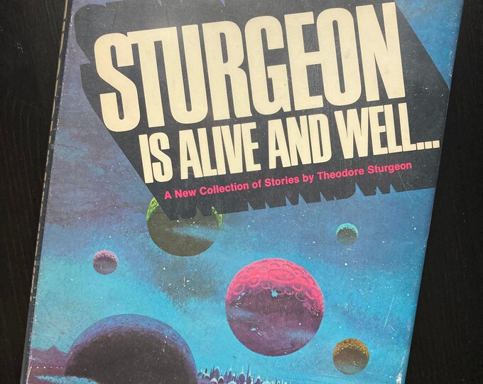Theodore Sturgeon Hardcover, Sturgeon is Alive and Well, 1971 - Etsy