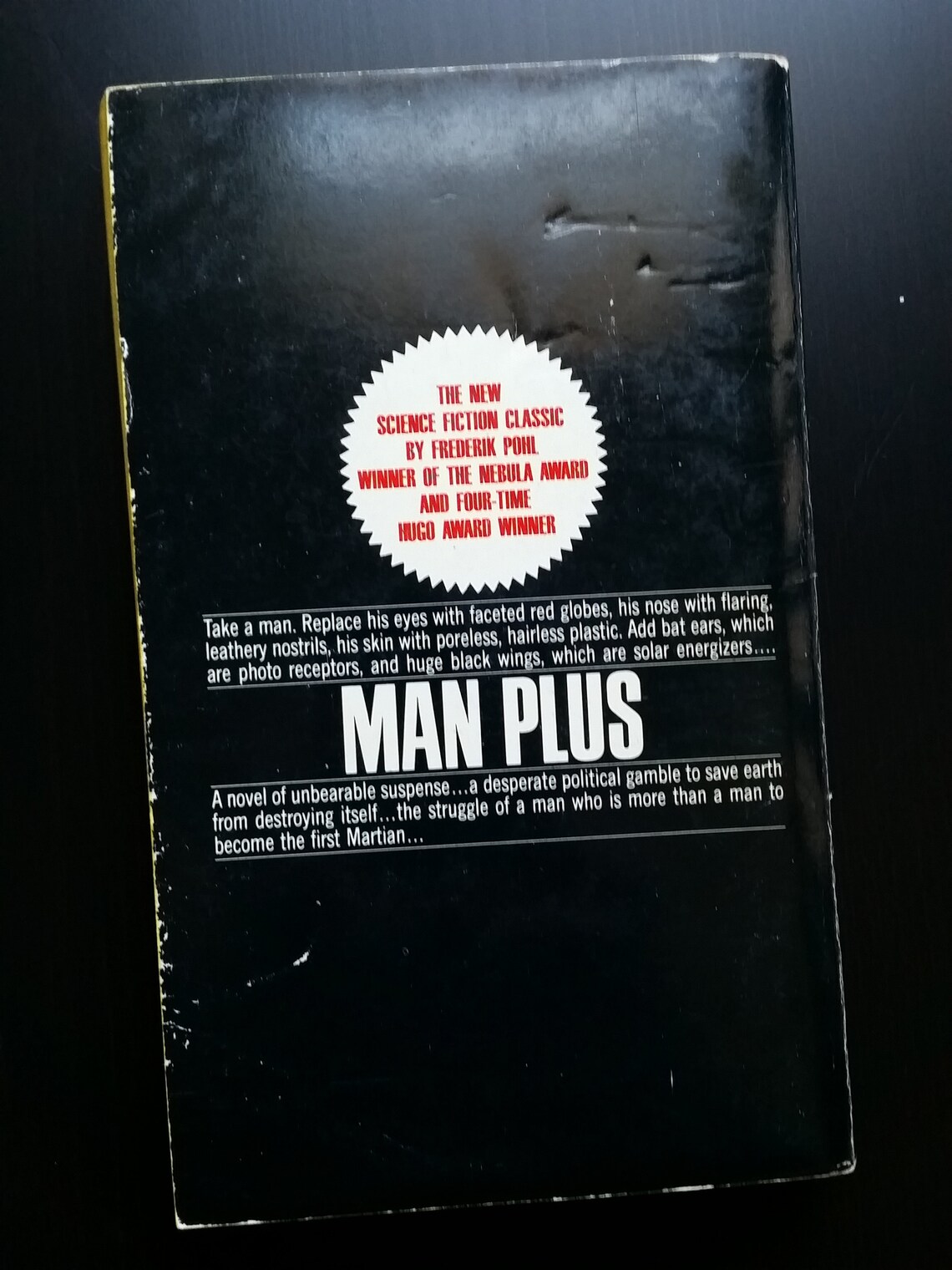 Man Plus, Frederick Pohl, 1977 Paperback - Etsy