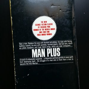 Man Plus, Frederick Pohl, 1977 Paperback - Etsy