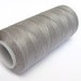 SILVER Nylon Thread - Non-waxed Crochet Thread - 0.9mm - Spool of 300 ...