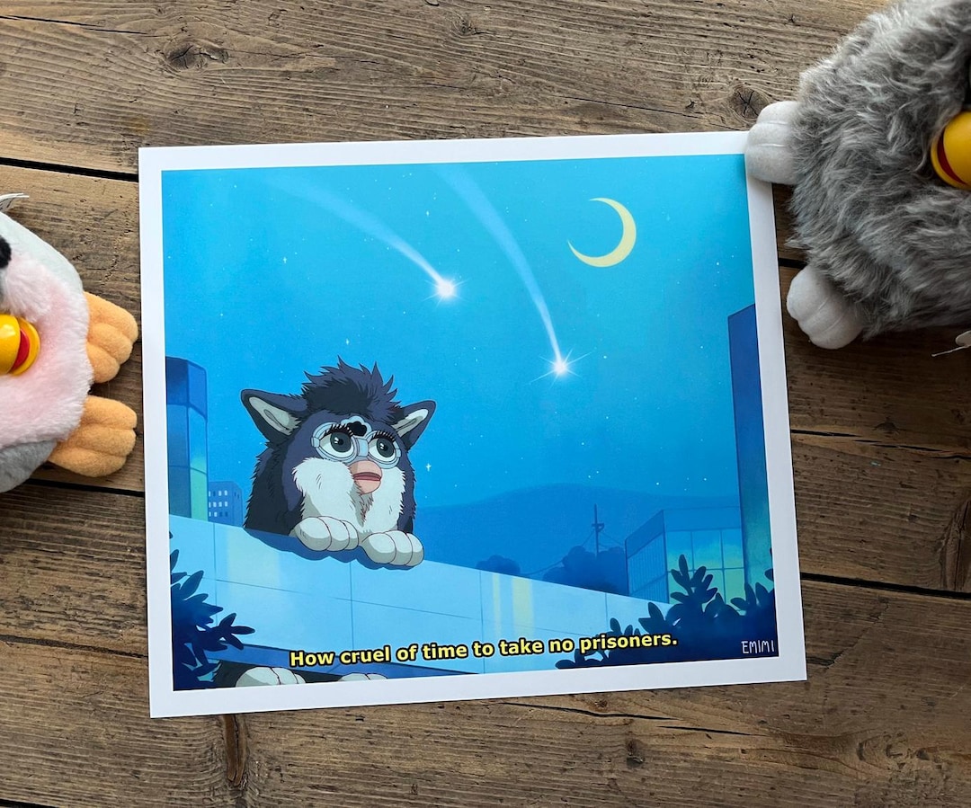 Existential Anime Furb Art Print 8 - Size 20 Cm X 23 Cm - Etsy