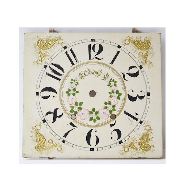 Hand Painted Clock - Etsy