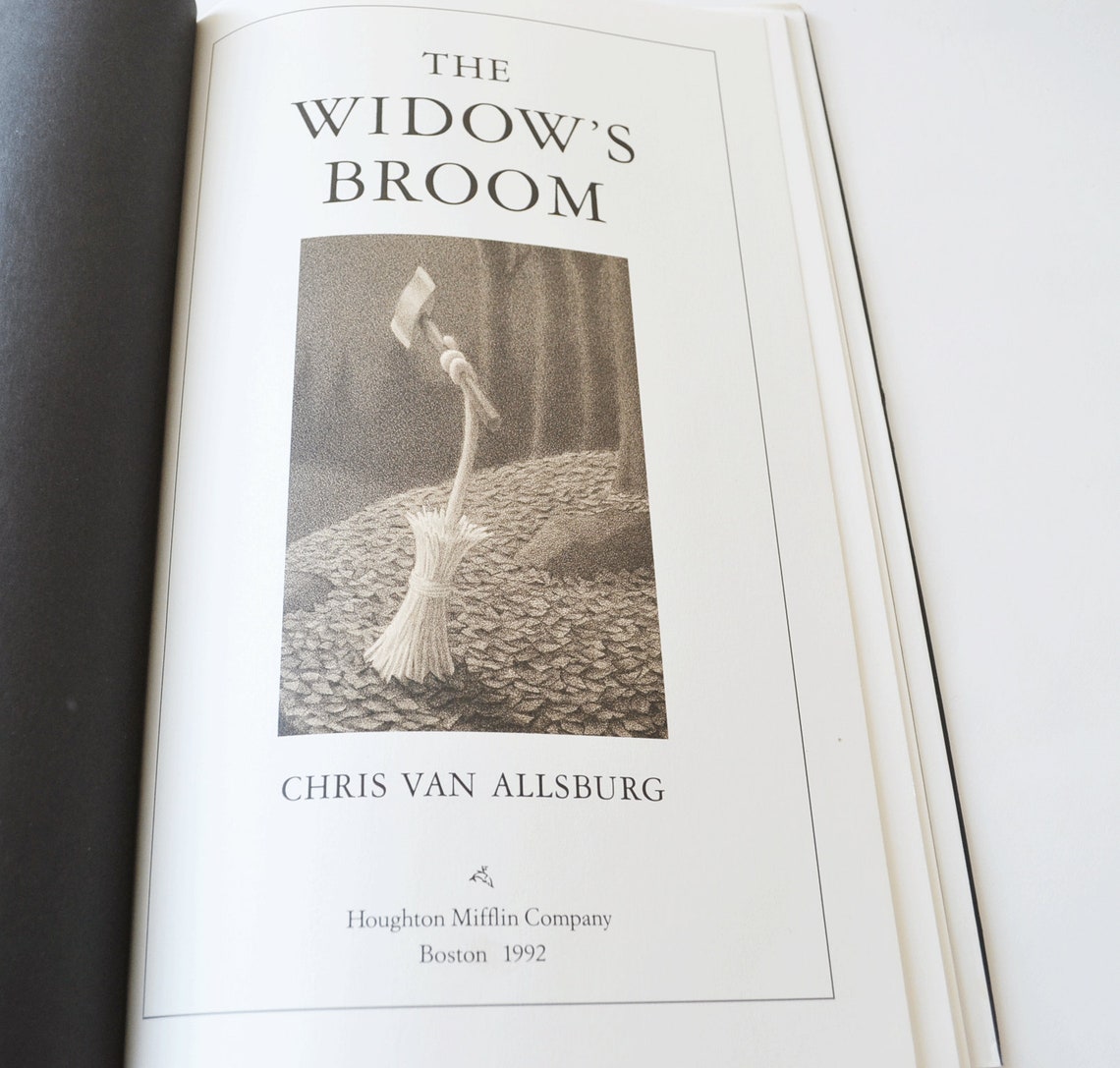 The Widow's Broom Book by Chris Van Allsburg First Edition - Etsy.de