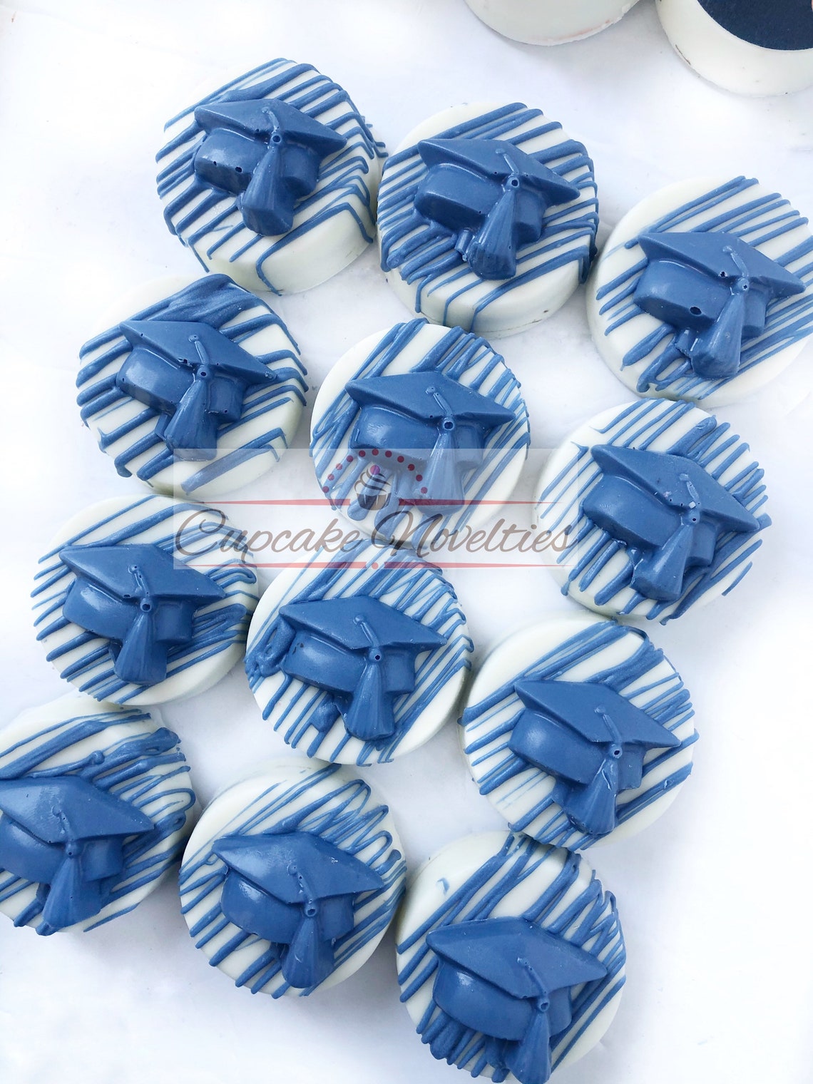 Graduation Cookies Graduation Favors Grad Cap Chocolate Oreos ...