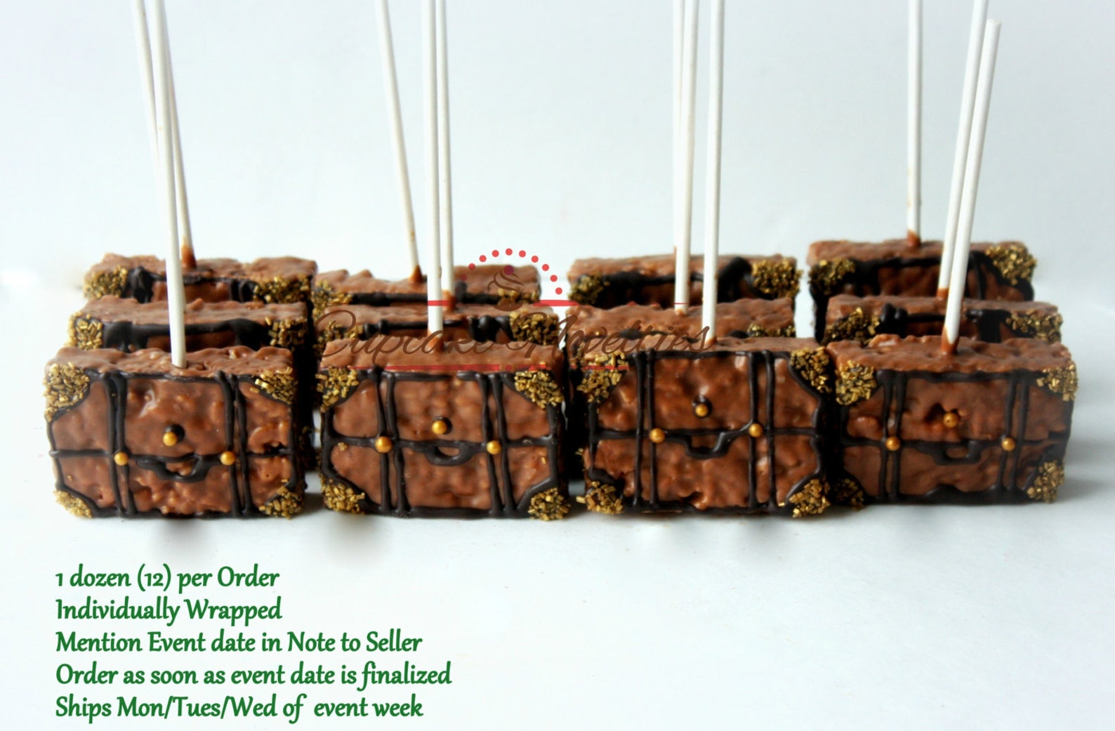 Pirate Birthday Treasure Chest Cookies Jake and the Neverland - Etsy