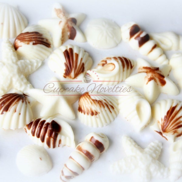 Chocolate Seashells - Etsy