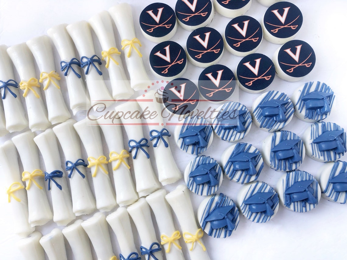 Graduation Cookies Graduation Favors Grad Cap Chocolate Oreos - Etsy