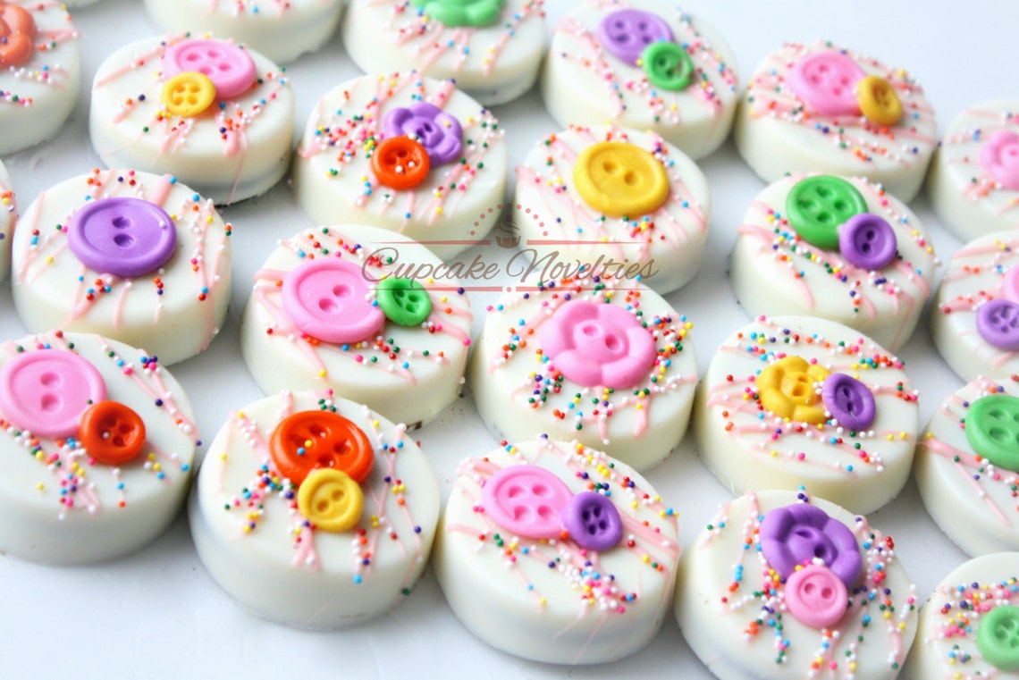 Button Birthday Cute as a Button Baby Shower Cookies Button Cookies ...