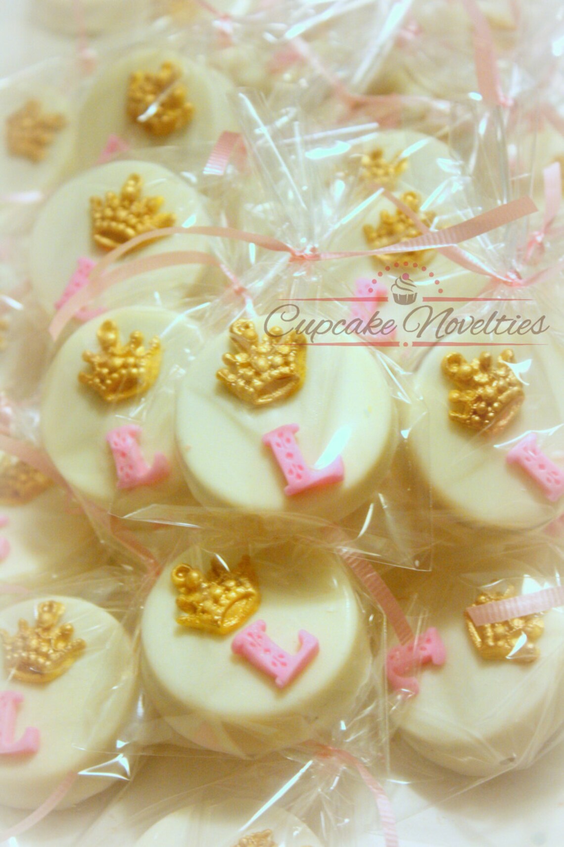Princess Cookies Princess Birthday Pink and Gold First - Etsy