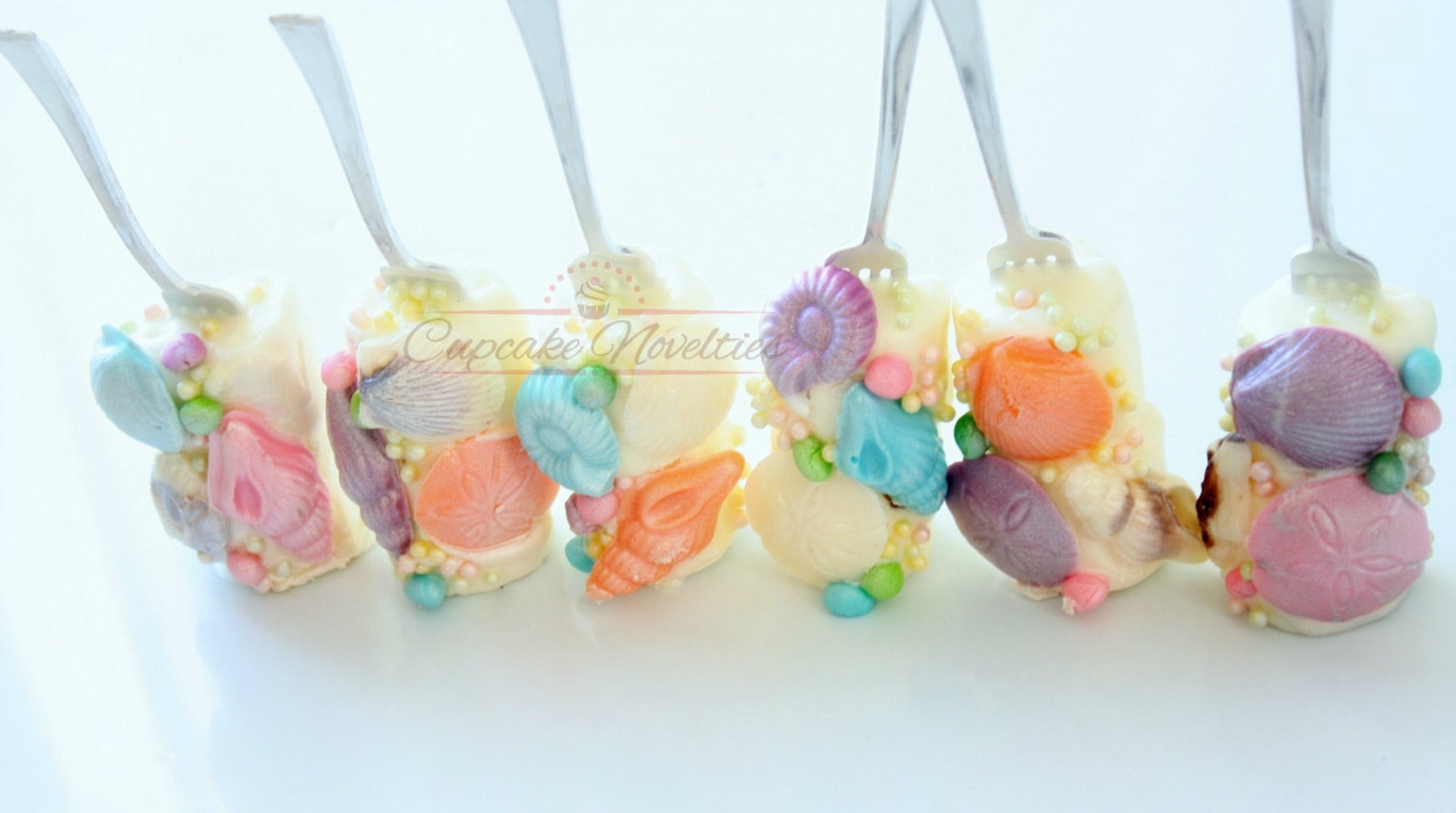 Mermaid Birthday Seashell Birthday Mermaid Cookies Marshmallow Pops ...