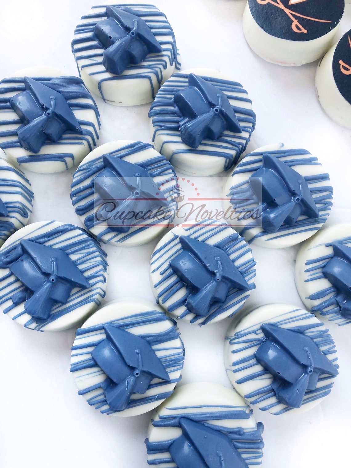 Graduation Cookies Graduation Favors Grad Cap Chocolate Oreos ...