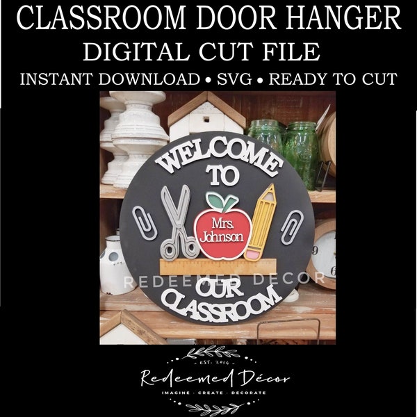 Classroom Svg - Etsy