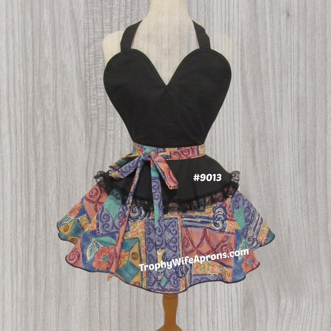 9013 FLIRTY PINUP APRONS, Sexy Retro Aprons, Vintage Sexy Aprons, Retro Sexy Aprons, Kitchen ...