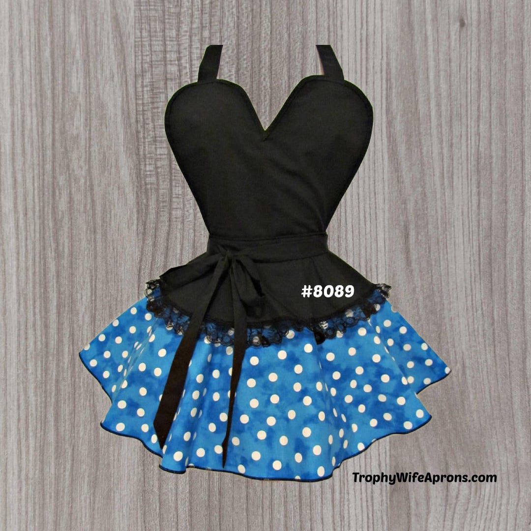 8089 FLIRTY PINUP APRONS, Sexy Retro Aprons, Vintage Sexy Aprons, Retro Sexy Aprons, Kitchen ...
