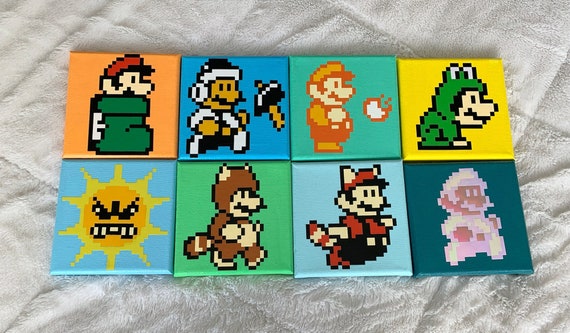 Nintendo Pixel Characters