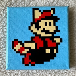 Choose Any 2 Pixel Art Inspired by Nintendo Characters in Super Mario ...