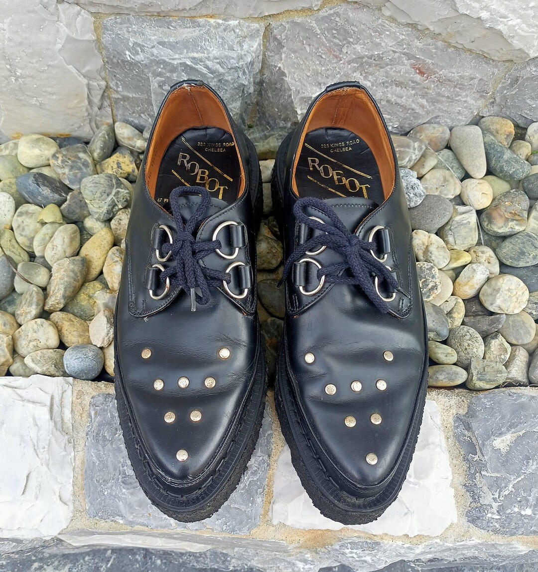 ROBOT Shoe 323 Kings Road Chelsea Made in England - Etsy