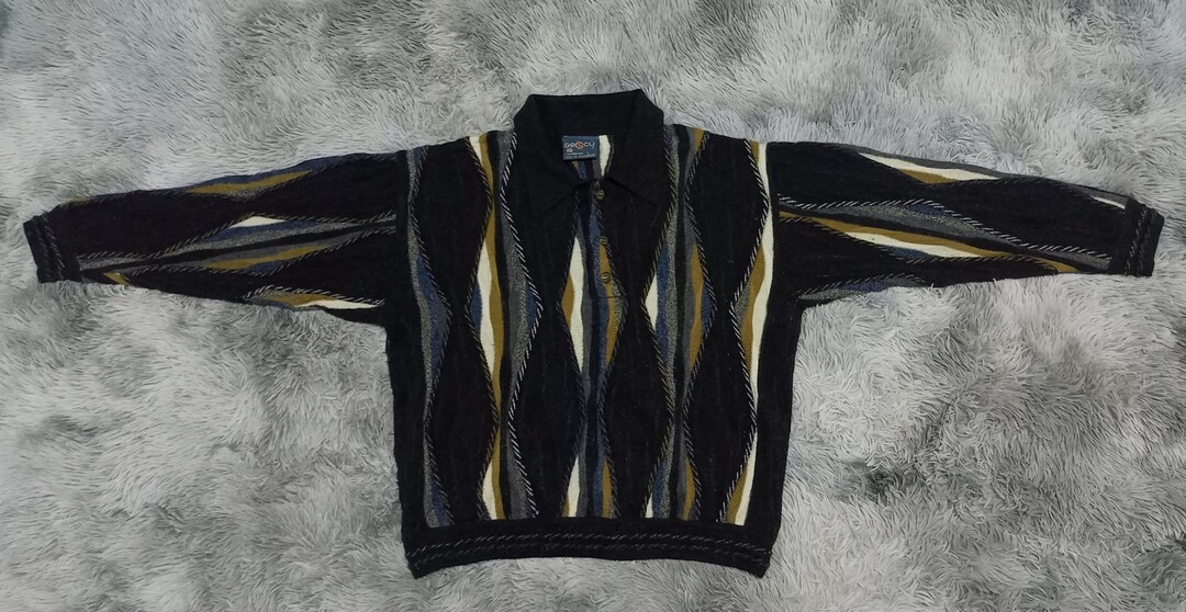 Vintage Geccu 100% Merino Wool Made in Australia Sweater - Etsy