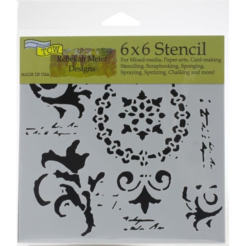 Scroll Stencil - Etsy