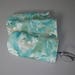 Turquoise Eyeglass Case Aqua Blue Taupe Beige Felt Lined Quilted ...