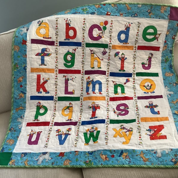 Alphabet Quilt - Etsy