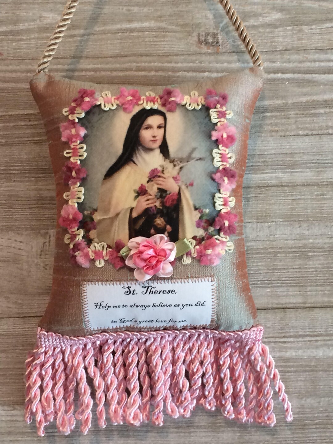 Saint Therese Little Flower/ Botanical Fragrant Prayer - Etsy