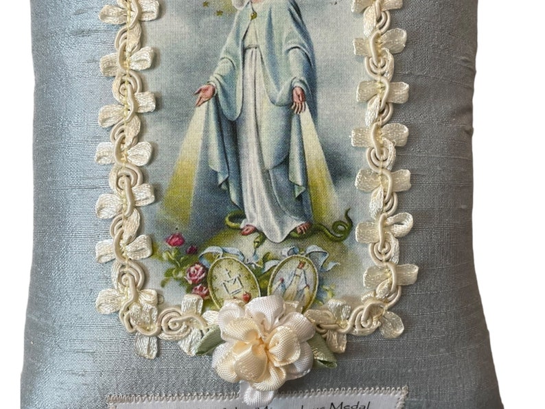 Our Lady of the Miraculous Medal Scented Hanging Sachet ||blessed Mary ...