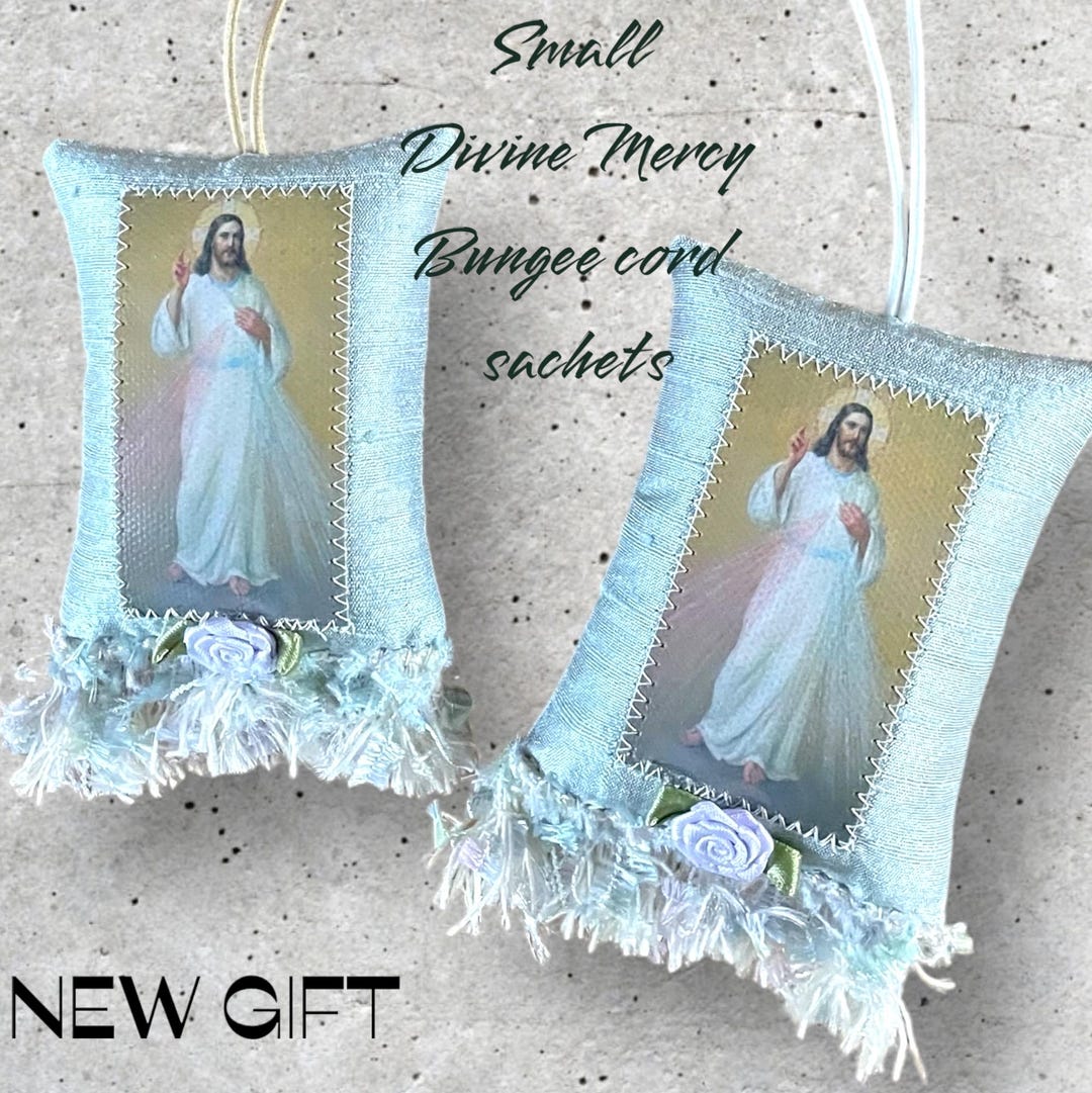 Divine Mercy Scented Hanging Sachet Gift for Home or Car, Scented ...