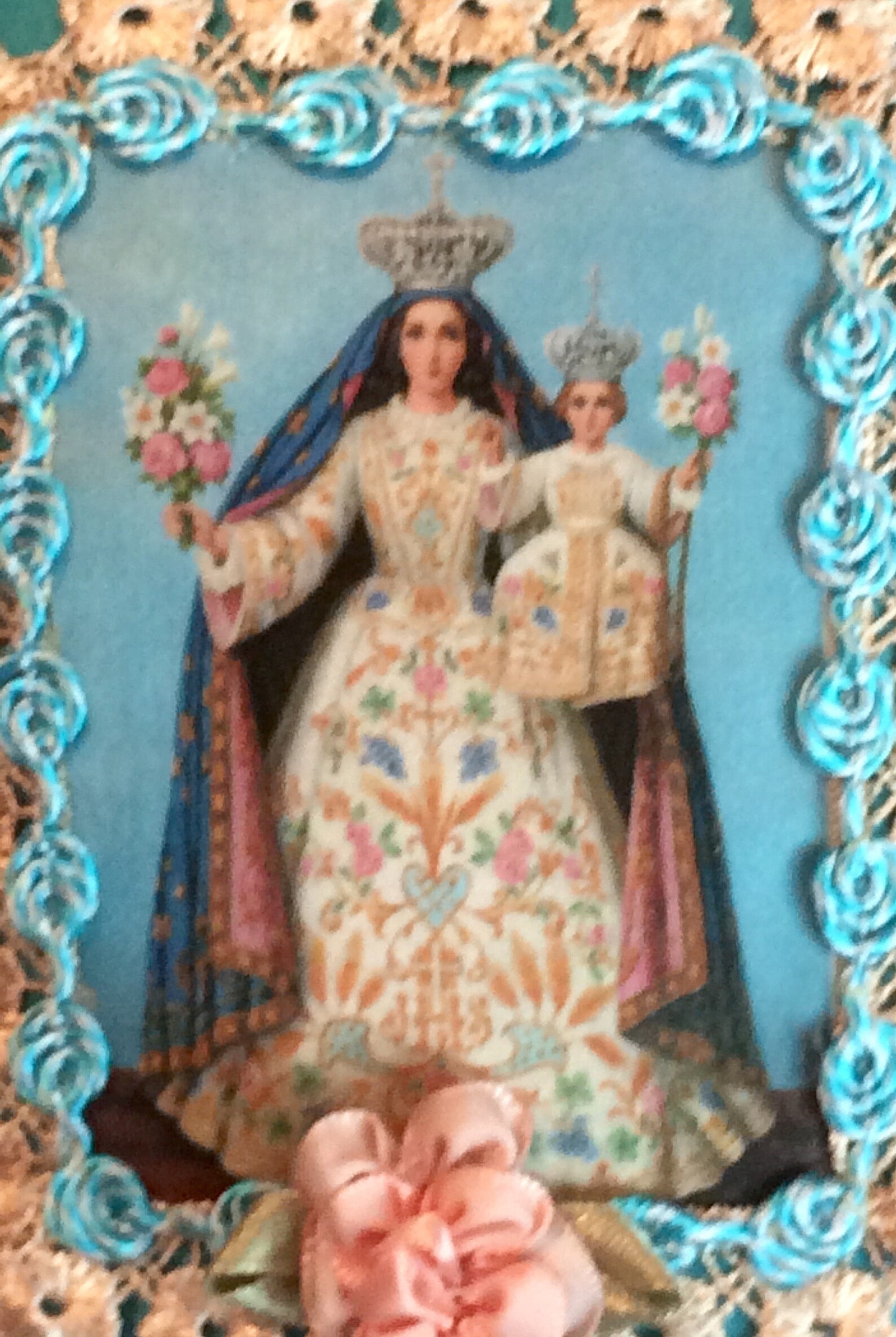 Our Lady of Candelaria/virgen De La Candelaria/ Botanical/ - Etsy Hong Kong