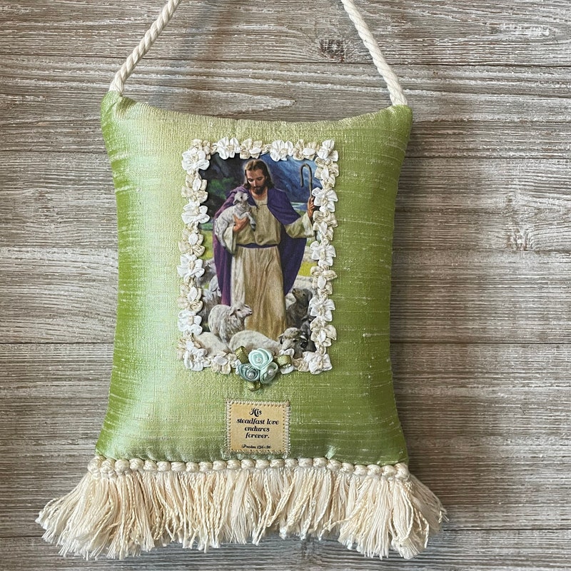Jesus Pillow - Etsy