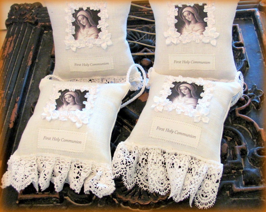 First Communion Personalised Gift ....catholic Girl Scented Hanging ...