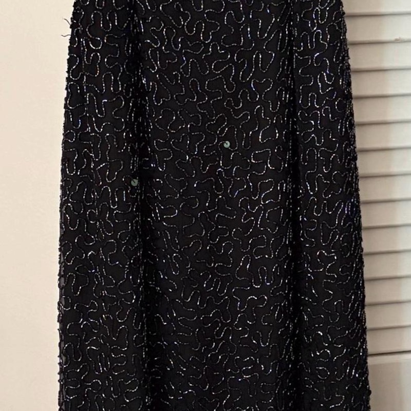 Scala Silk Beaded Dress - Etsy