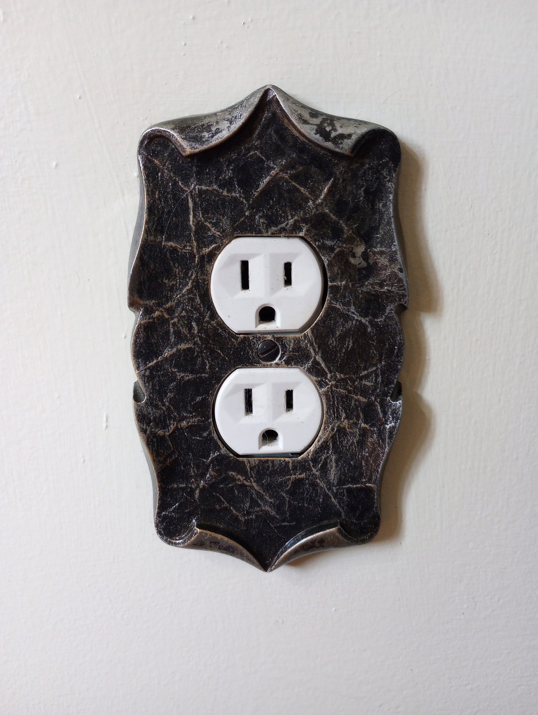 Gothic/ Medieval Outlet Cover, 1960's - Etsy