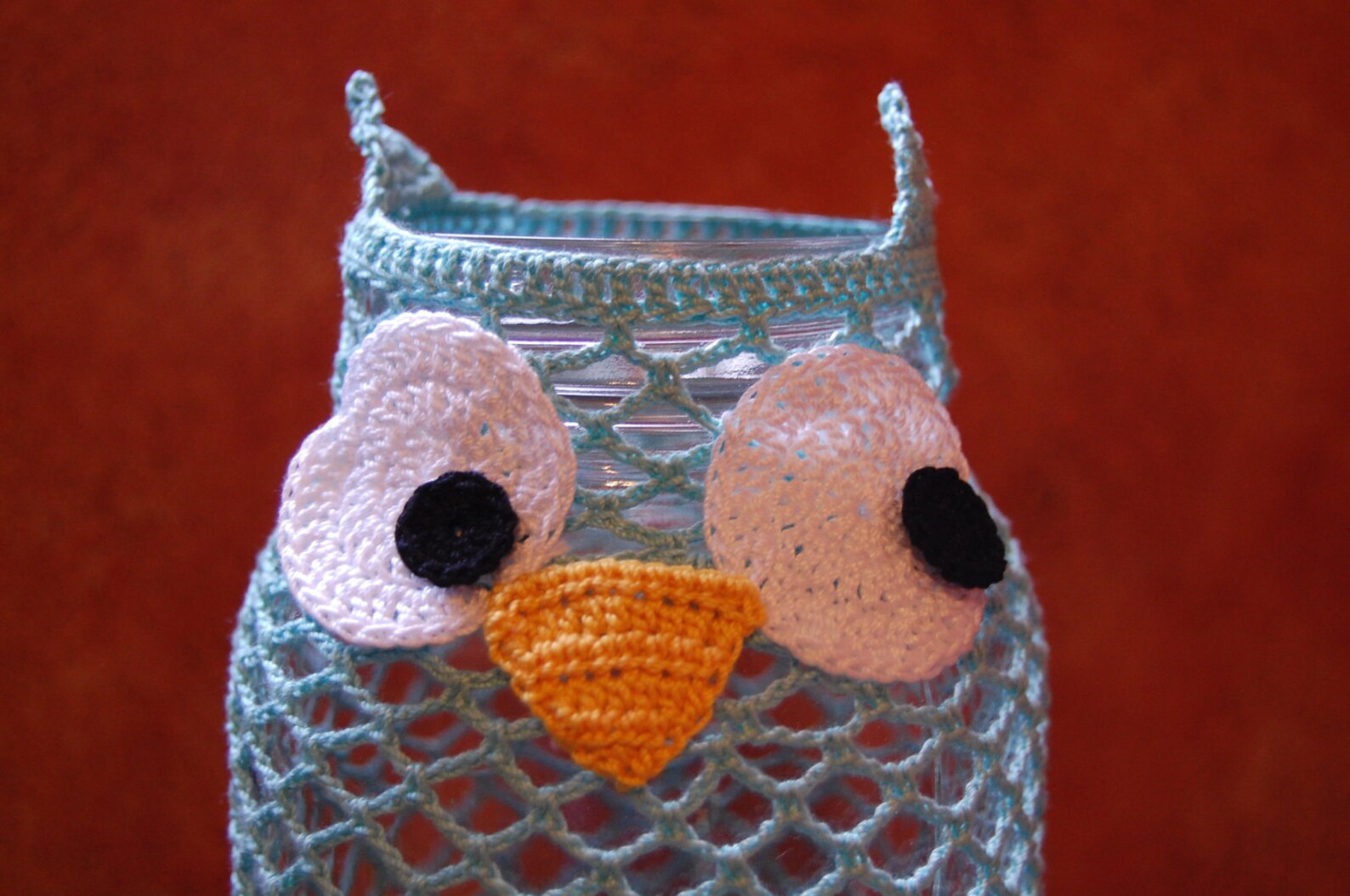 Crochet Mason Jar Owl - Etsy