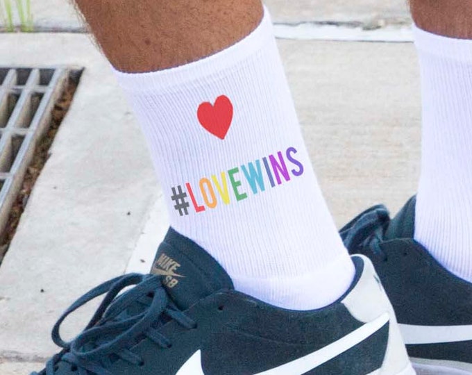 Proud to Be Rainbow Socks Pride Socks. LGBTQ Pride Socks | Etsy