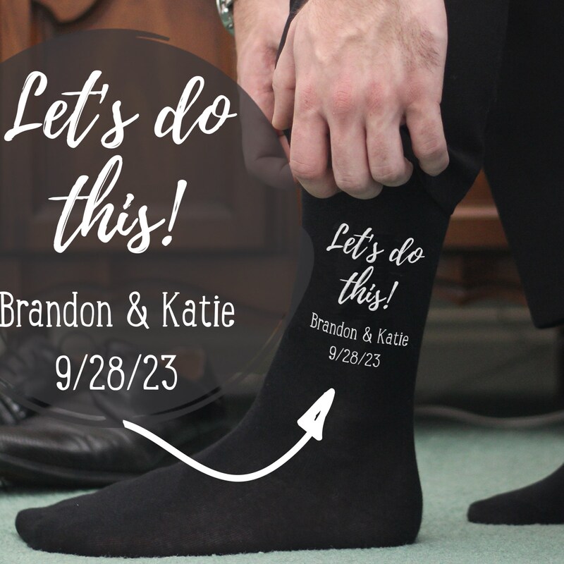 Grooms Socks - Etsy
