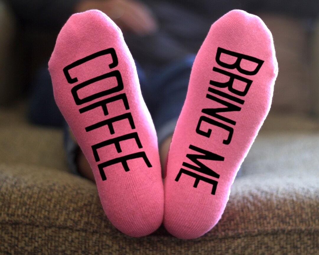 If You Can Read This, Bring Me Coffee Socks, Coffee Gift for the Coffee ...